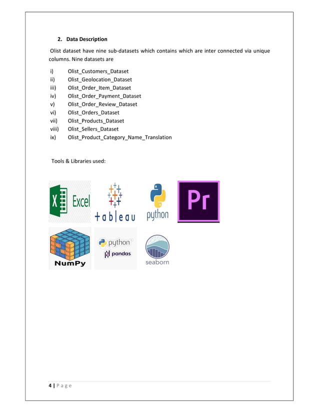 Brazilian Ecommerce OLIST Market Data Analysis | PDF | Databases ...