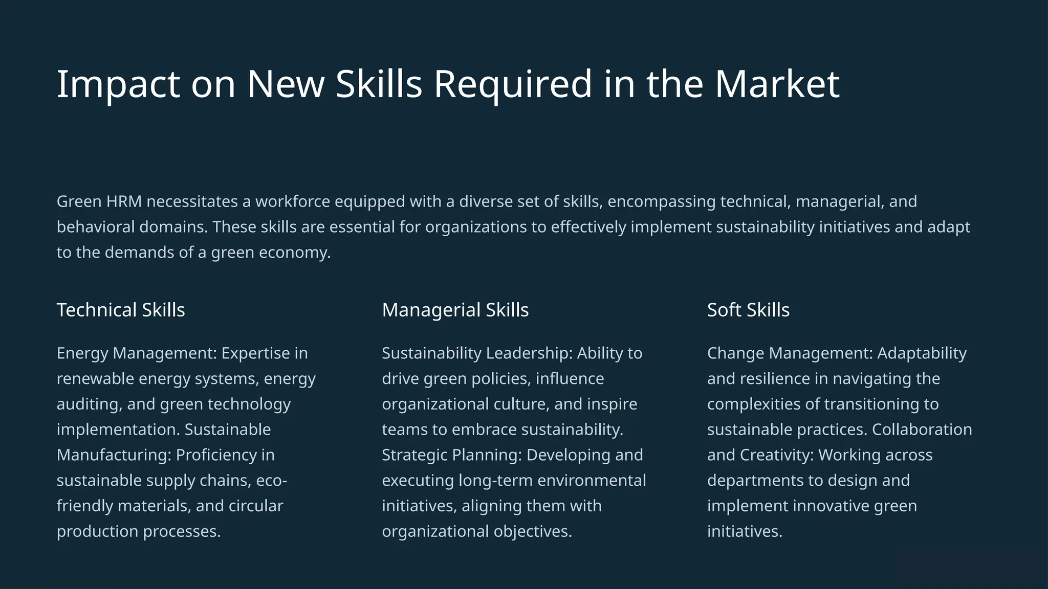 Green Human Resource Management and Sustainability | PPTX