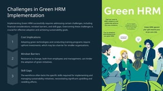 Green Human Resource Management and Sustainability | PPTX