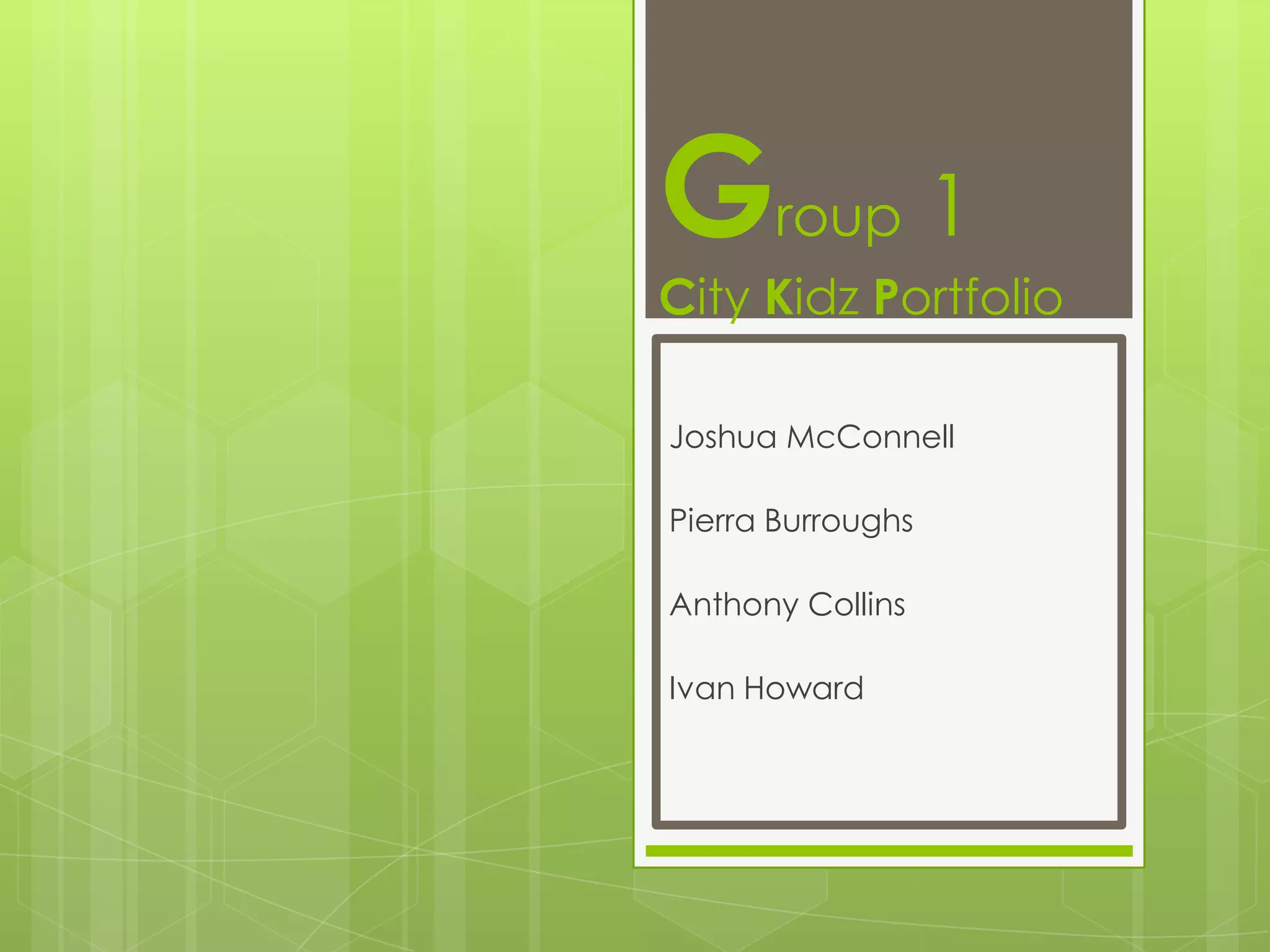 Group 1 | PPT