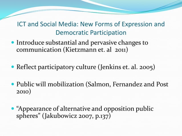 Group 1 Social Media | PPT