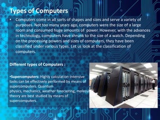 basic computer | PPTX