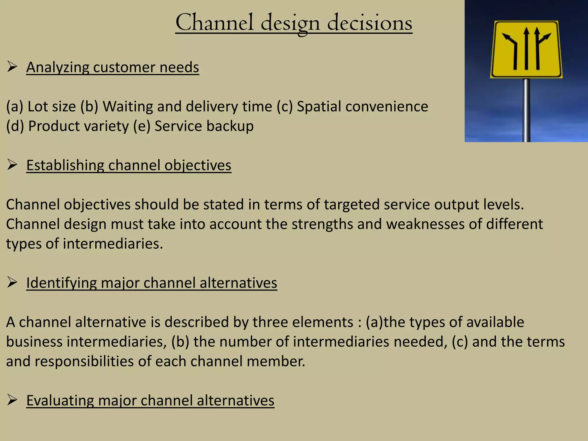 Distribution channels marketing management ppt | PPTX