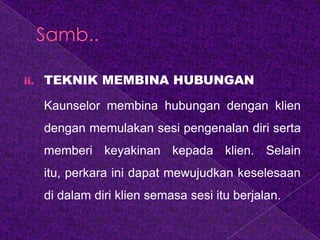 Basic helping skill | PPTX