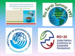 International Environmental Conferences, a short view | PPTX