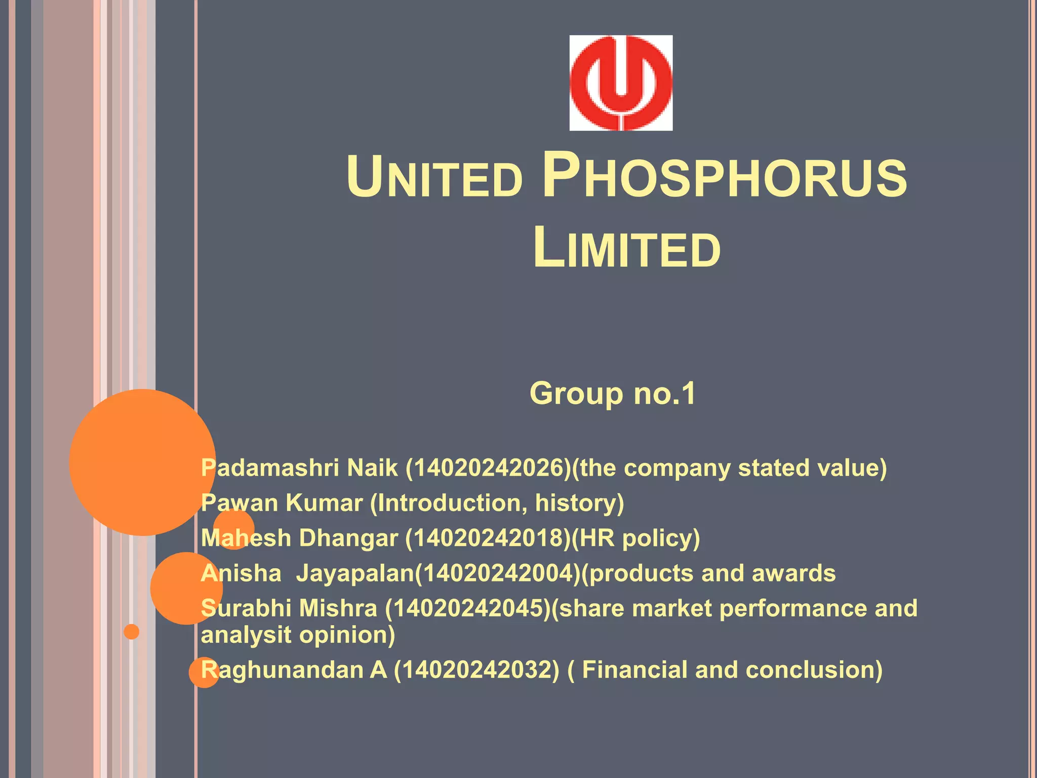 united phosphorous limited | PPTX