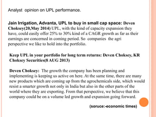 united phosphorous limited | PPTX