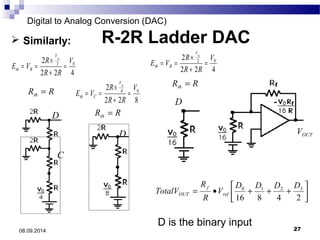 DAC-digital to analog converter | PPT