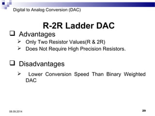 DAC-digital to analog converter | PPT