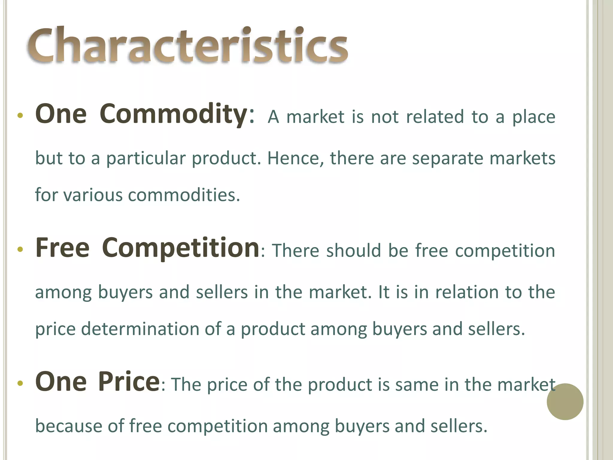 Economics - Market Structure | PPTX