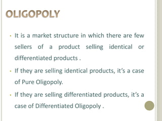 Economics - Market Structure | PPTX