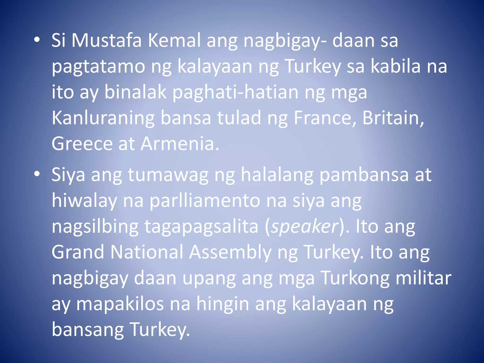 Mga Nasyonalista sa Timog at Kanlurang Asya | PPTX