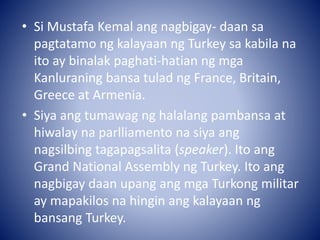 Mga Nasyonalista sa Timog at Kanlurang Asya | PPTX