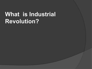 impact of industrial revolution on architecture | PPTX