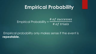 introduction to probability | PPTX
