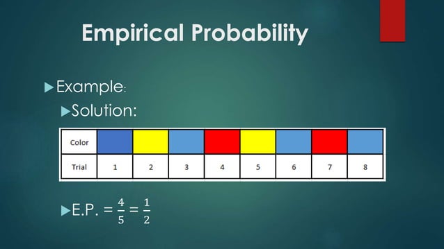 introduction to probability | PPTX