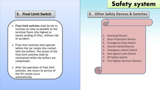 TYPICAL LIFT DESIGN (TRACTION AND HYDRAULIC LIFT) COMPONENTS AND OPERATIONS | PPTX