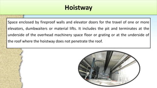 TYPICAL LIFT DESIGN (TRACTION AND HYDRAULIC LIFT) COMPONENTS AND ...