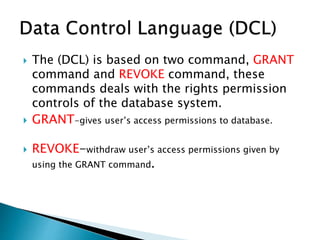 Data Ware Housing through SQL concept | PPT