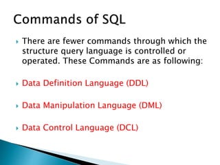 Data Ware Housing through SQL concept | PPT