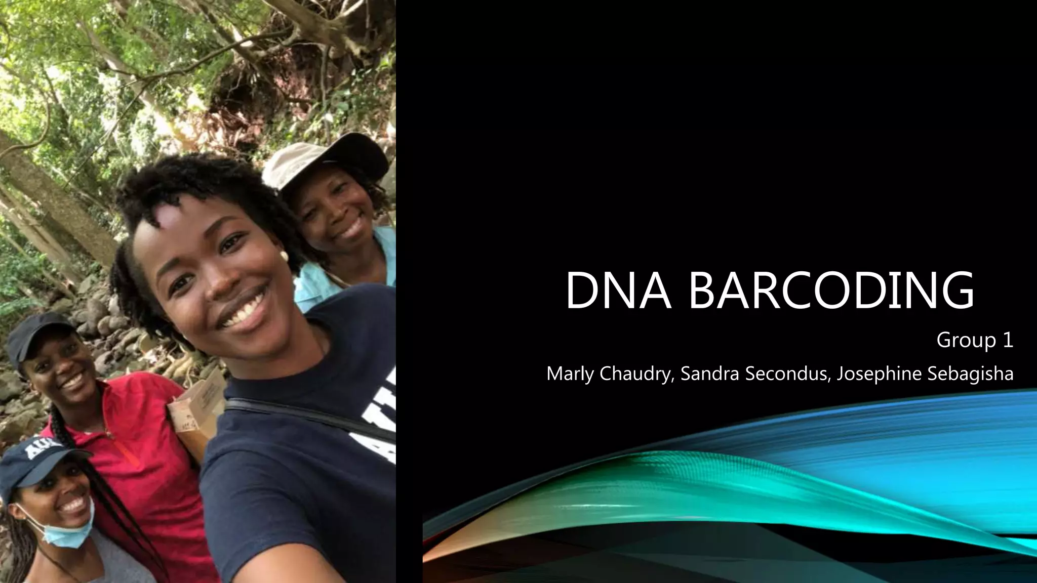 AUA DNA Barcoding 2018 Group 1 | PPT
