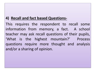 classroom questioning | PPTX