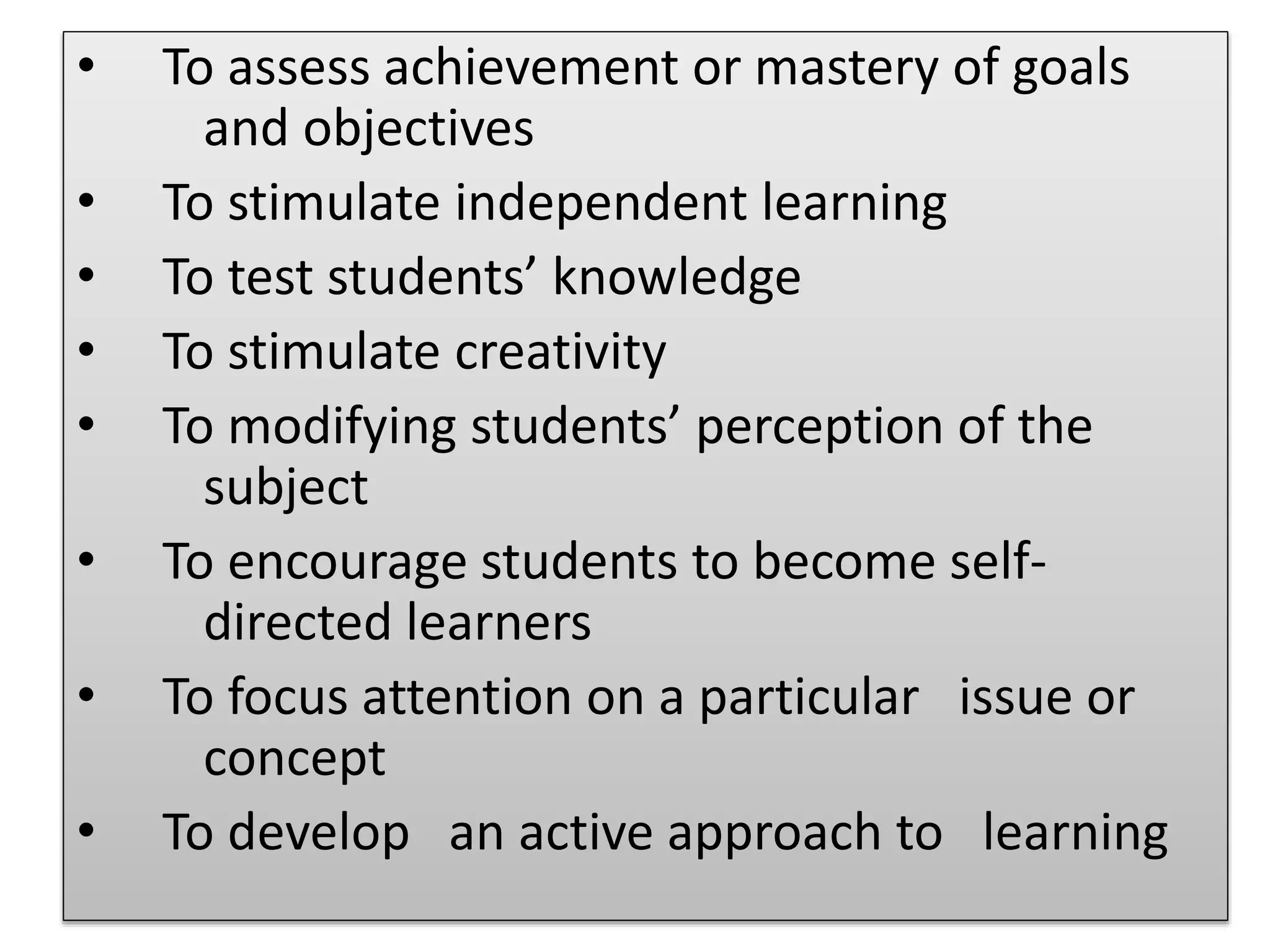 classroom questioning | PPTX