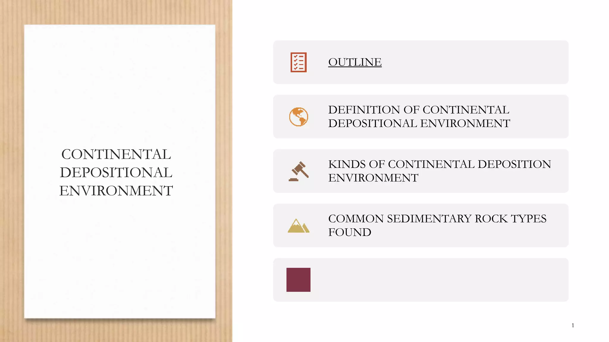 GLACIAL DEPOSITIONAL ENVIRONMENT | PPTX