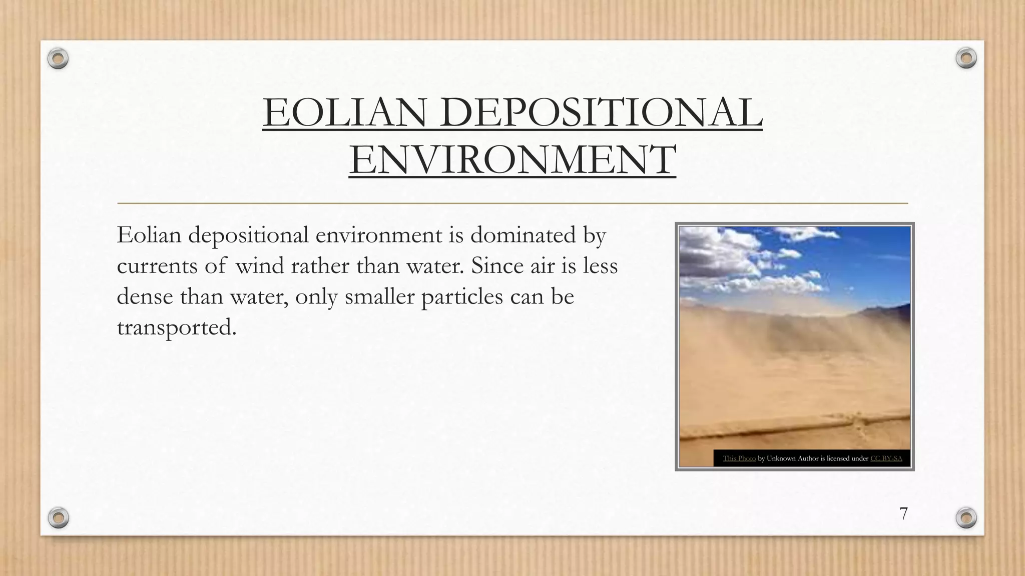 GLACIAL DEPOSITIONAL ENVIRONMENT | PPTX