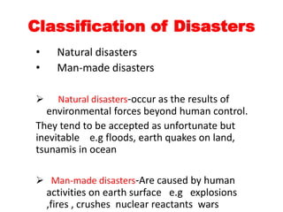 DISASTER MANAGEMENT | PPTX | Disasters