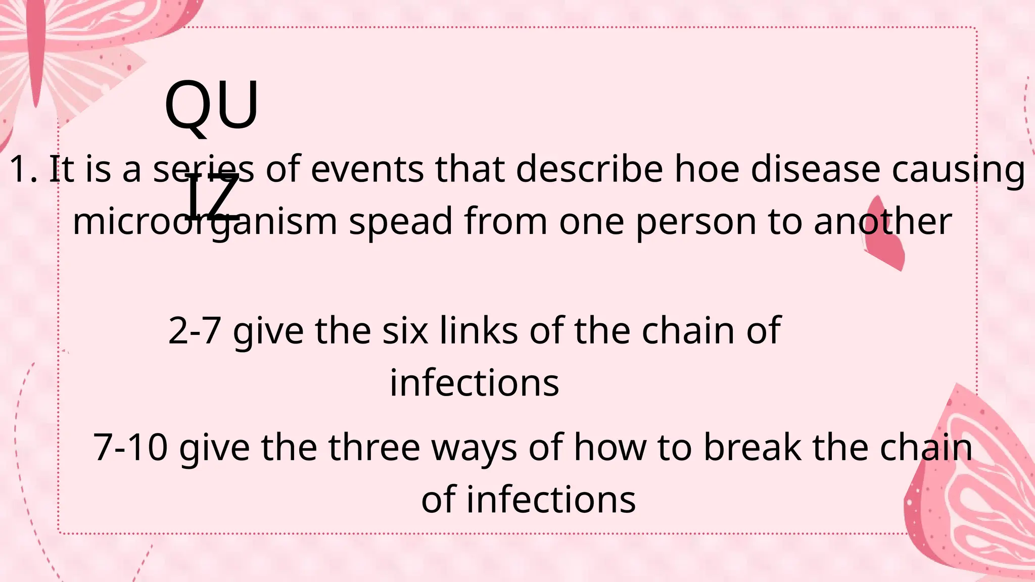 The Types Of Communicable Disease/Chain of Infection | PPTX