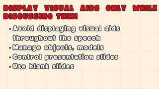 USING VISUAL AIDS AND POWER POINT IN PUBLIC SPEAKING | PDF