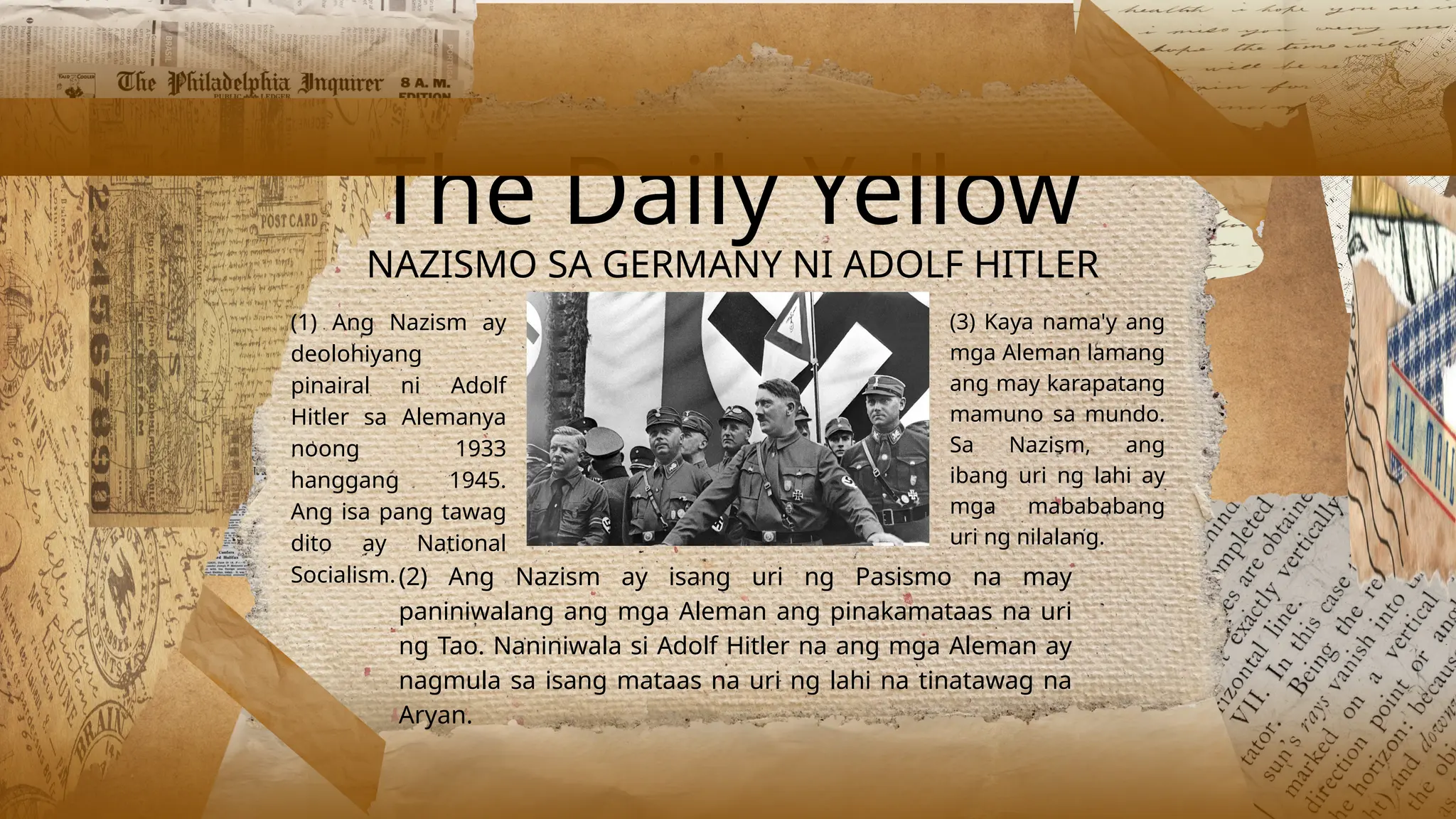Group (1) Nazismo ng Germany at ni Adolf Hitler | PPTX