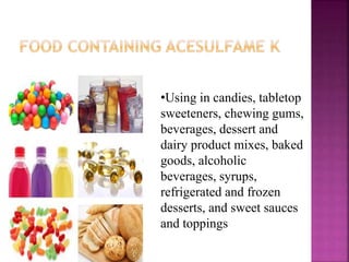 Acesulfame | PPT