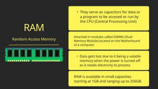 GROUP 1 - CPU AND RANDOM ACCESS MEMORY.pptx
