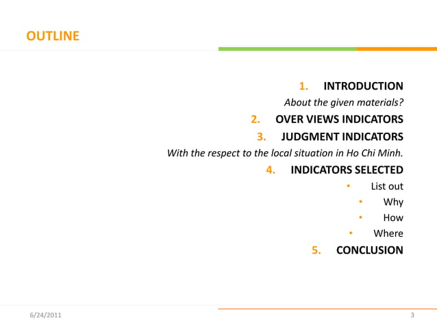 Indicators measurment cit | PPT