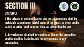Philippine Constitution Article 3 Section 1 - 5.pdf