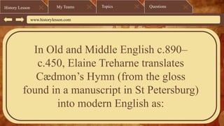 Analysis of Caedmons Hymn Presentation.pptx