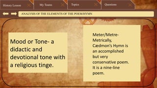 Analysis of Caedmons Hymn Presentation.pptx