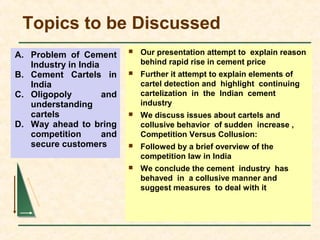 CARTEL MICRO ECONOMICS | PPT