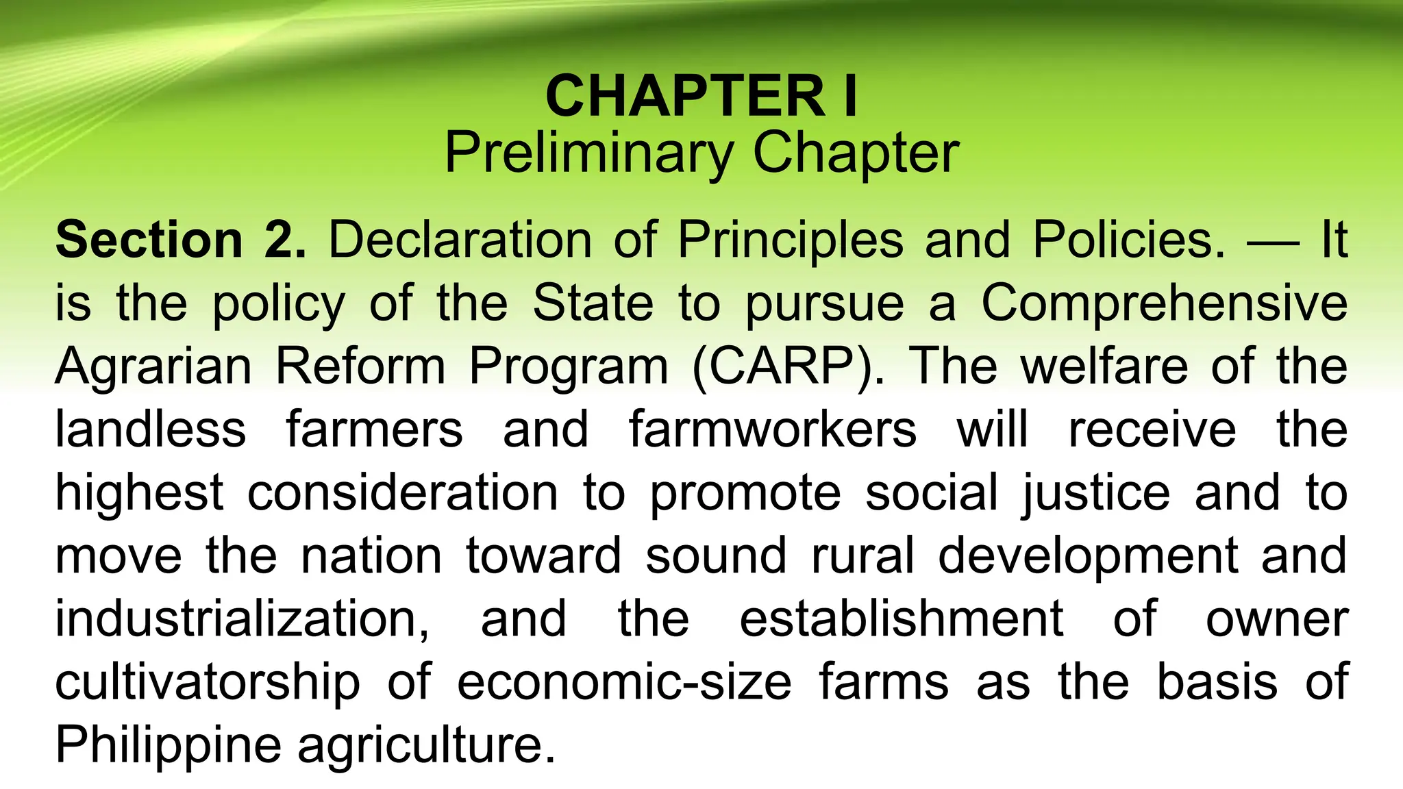 Group 1 - Comprehensive Agrarian Reform Law of 1988.pptx