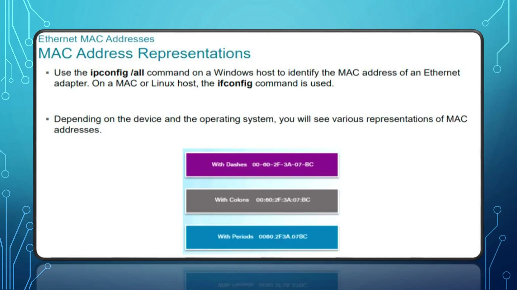 The ETHERNET and Mac Address Frame Processing .pptx