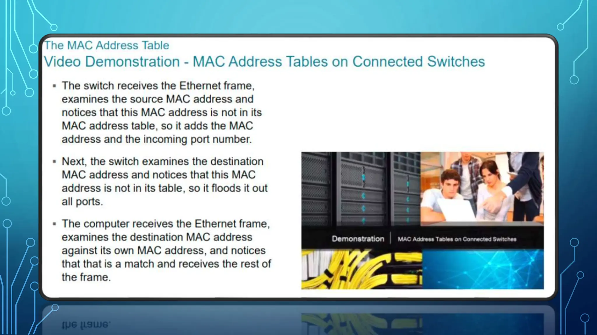 The ETHERNET and Mac Address Frame Processing .pptx