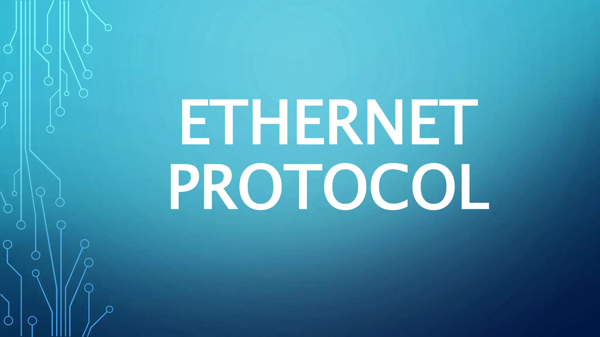 The ETHERNET and Mac Address Frame Processing .pptx