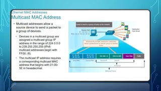 The ETHERNET and Mac Address Frame Processing .pptx
