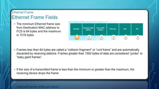 The ETHERNET and Mac Address Frame Processing .pptx