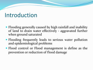 Flood management | PPTX