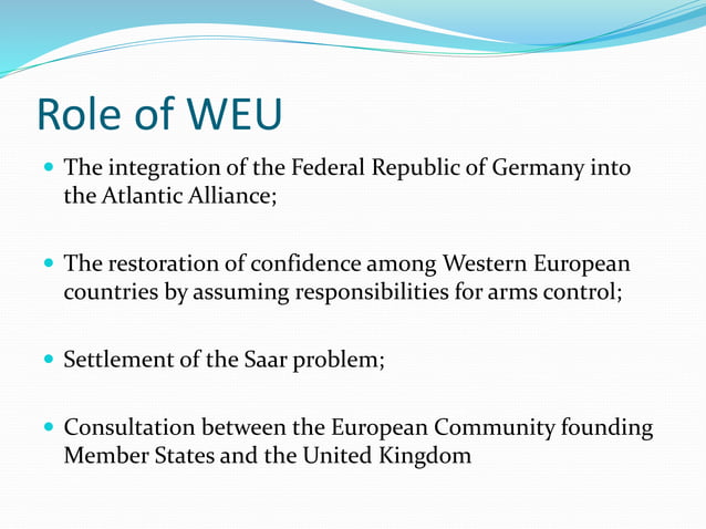 Foundation of the European Union | PPTX