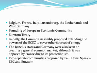 Foundation of the European Union | PPTX