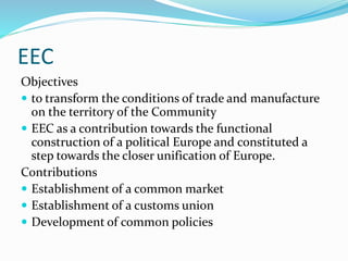 Foundation of the European Union | PPTX